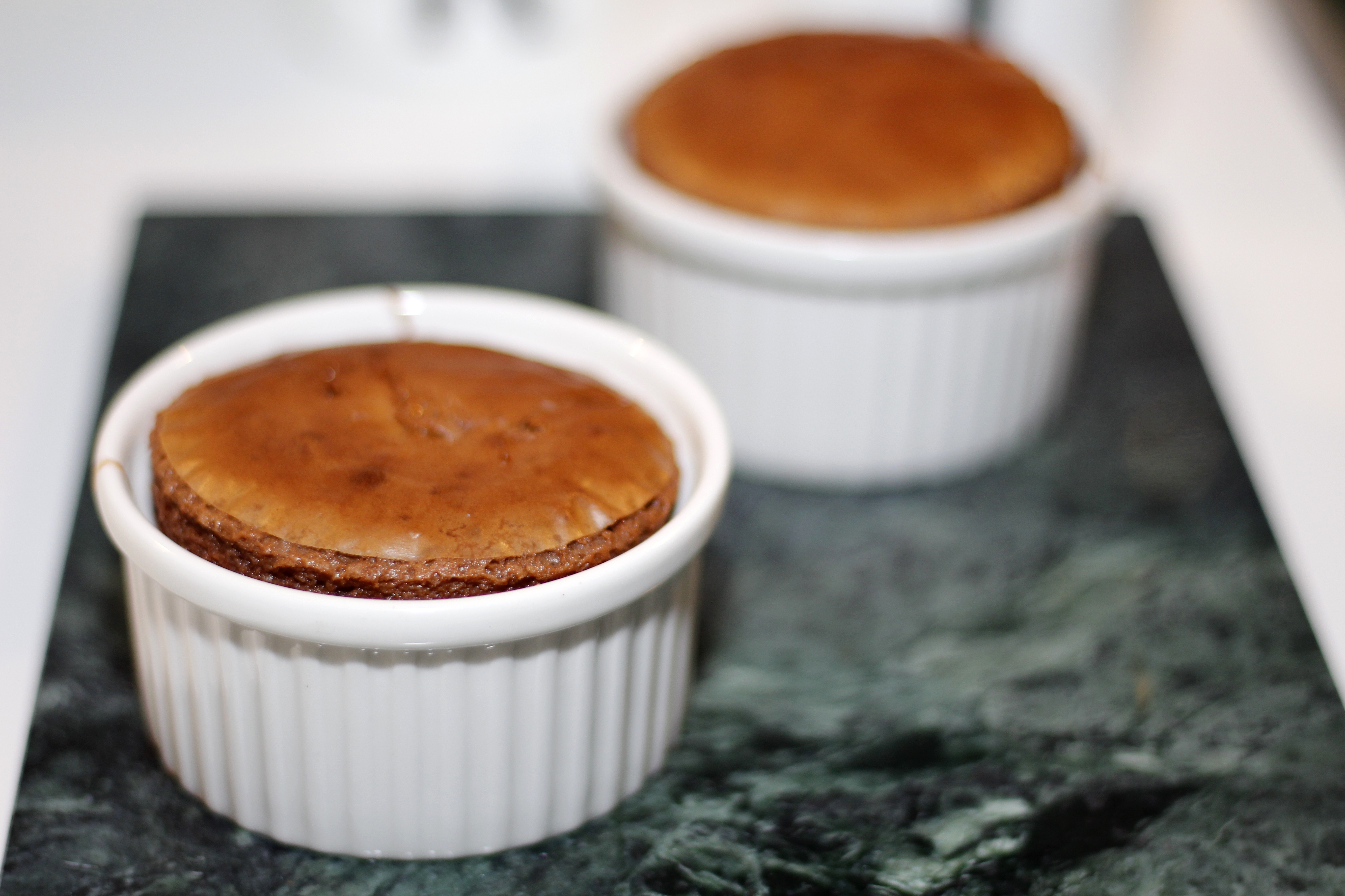 Nutella lava kaka með saltri karamellu miðju - Linda Ben