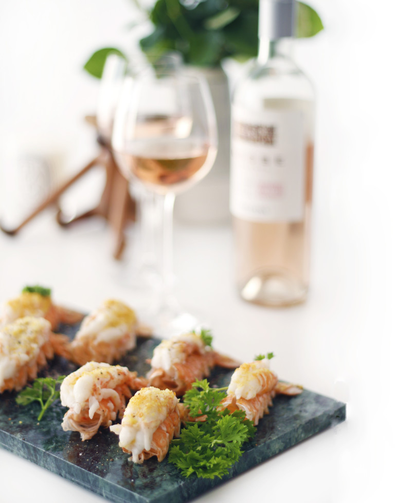 Dásamlega góðir hvítlauks humarhalar - Linda Ben