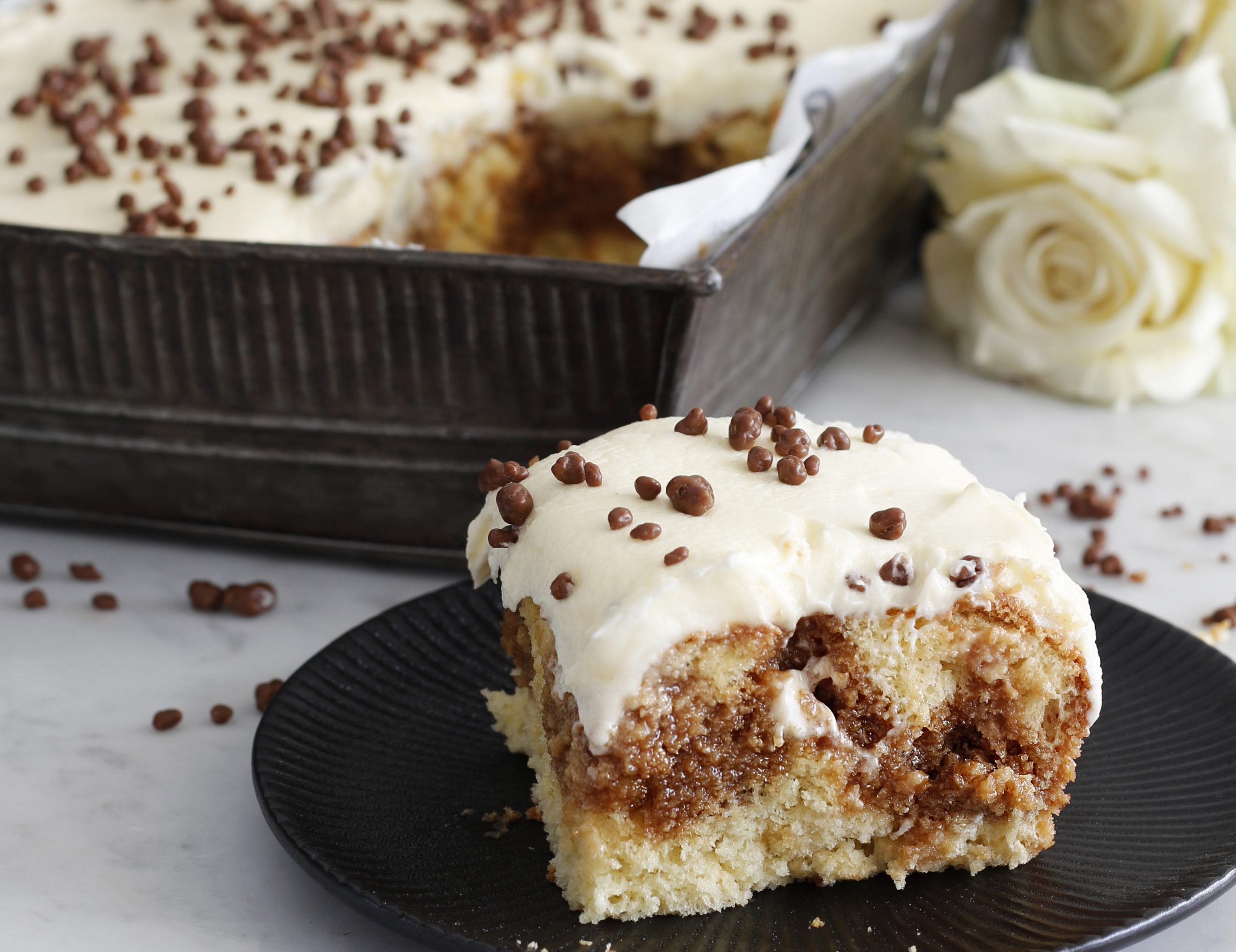 Blaut karamellu kaka - Linda Ben