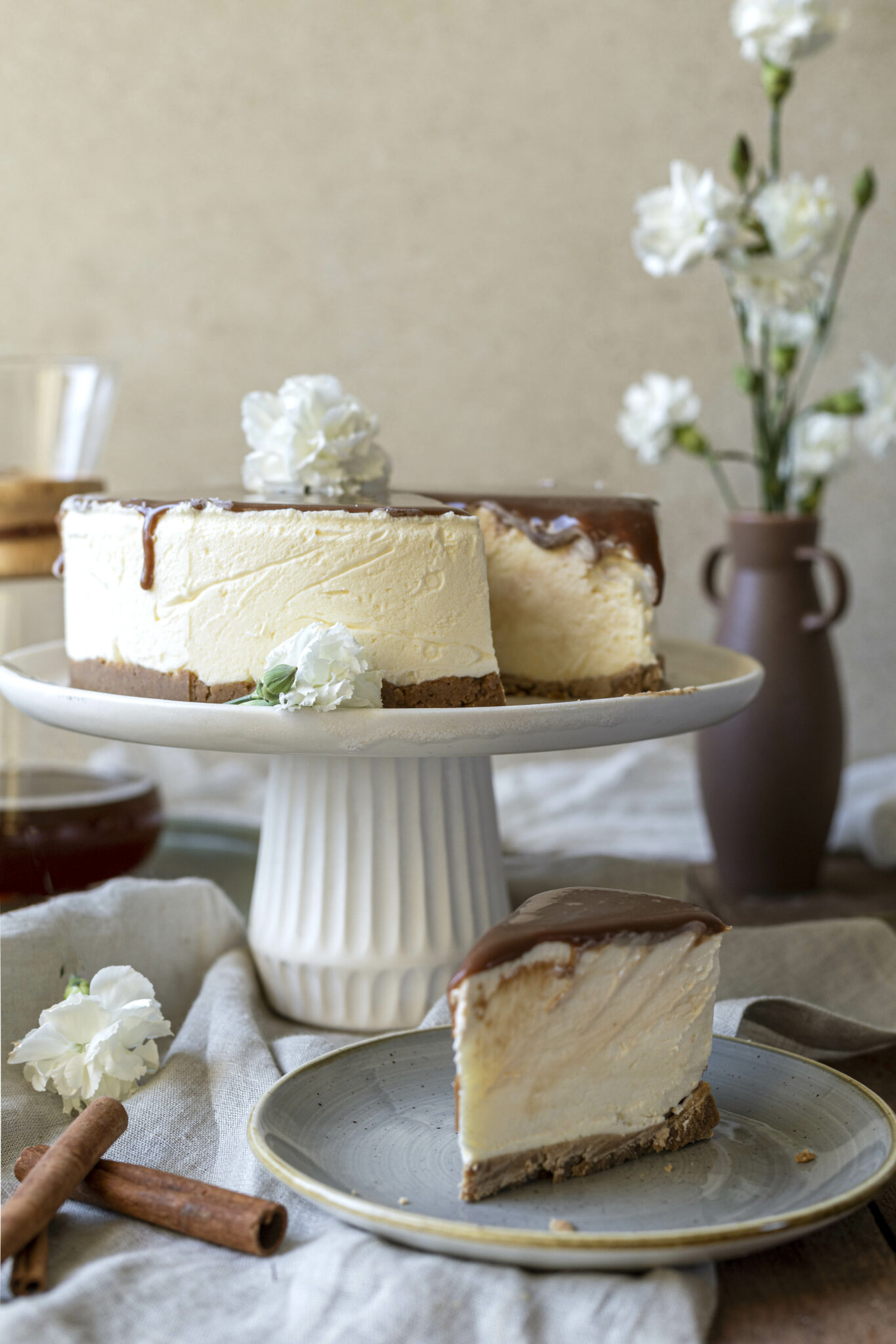 Ostakaka í jólafötunum - Linda Ben