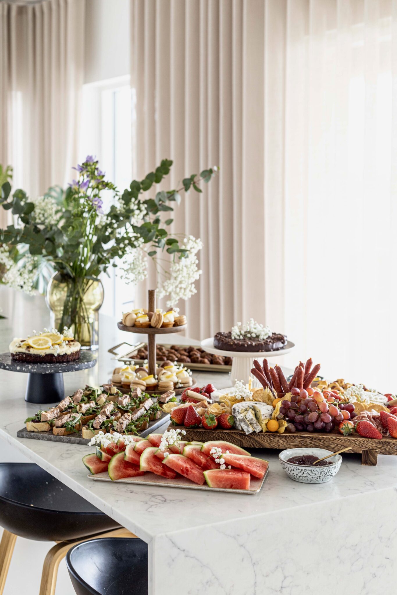 Veisluréttir - krakkavænir réttir - lúxus snittur með hátiðarpate ...