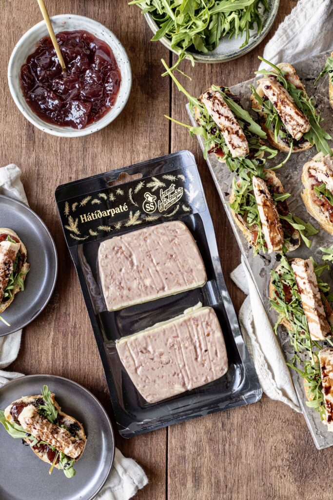 Veisluréttir - krakkavænir réttir - lúxus snittur með hátiðarpate ...