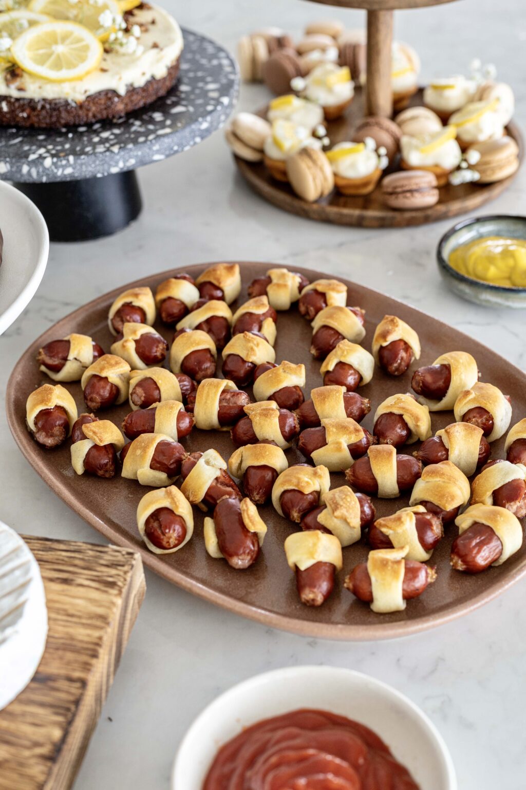 Veisluréttir - krakkavænir réttir - lúxus snittur með hátiðarpate ...